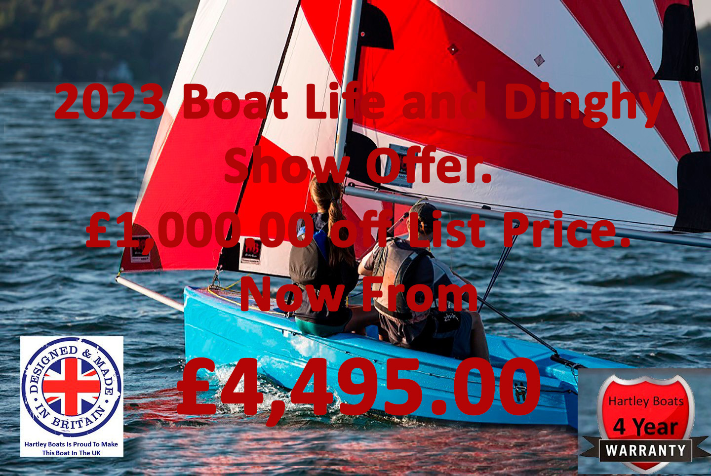 Hartley Boats | New Training Dinghies